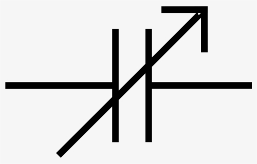 Capacitor Symbol Clipart Best Component Circuit Symbols - Variable ...