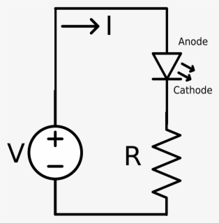 Circuit Diagram Of Led , Free Transparent Clipart - ClipartKey