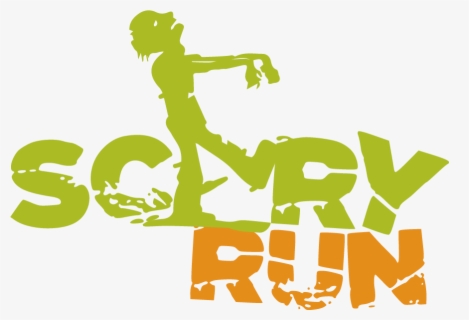Scary Run - Graphic Design , Free Transparent Clipart - ClipartKey