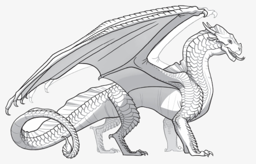 Clip Art Of Fire Sandwings - Wings Of Fire Sandwing , Free Transparent ...
