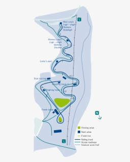 Park City Bobsled Track Map , Free Transparent Clipart - ClipartKey