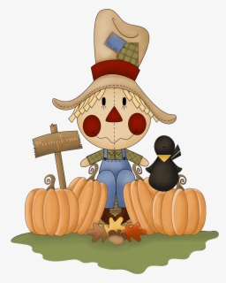 Scarecrow Transparent Cute Fall - Scarecrow Face Clip Art , Free ...