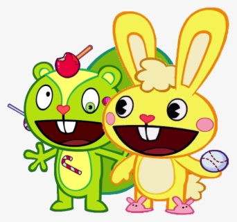 Happy Tree Friends Disco Bear Angry Clipart , Png Download - Happy Tree ...