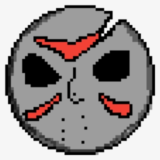 Jason Mask Pixel Art Clipart , Png Download - Jason Voorhees Pixel Art ...