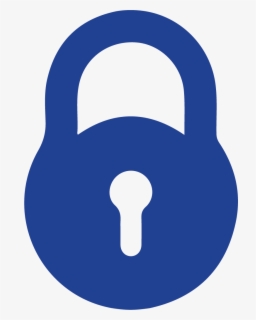 Download Lock Icon Blue - Lock Icon Png Free - ClipartKey