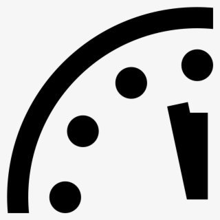 Transparent Clock Clipart Png - Doomsday Clock Clipart , Free ...