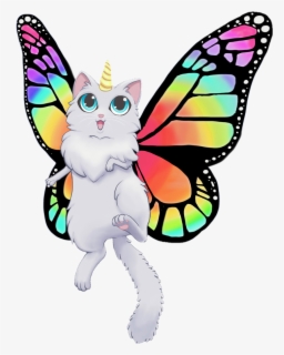 Cat And Butterfly Clipart - Butterfly Bfdi , Free Transparent Clipart ...