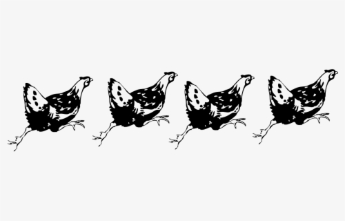 Hen Chicken Running Farm Animals Png Image - Hen Clip Art , Free ...