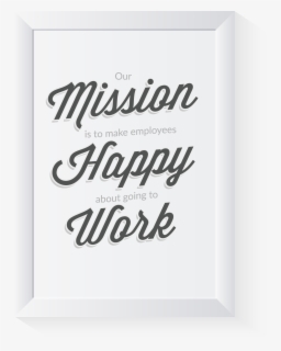 Our Mission - Calligraphy , Free Transparent Clipart - ClipartKey