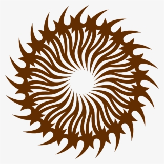 Sun Clipart Swirl - Sun Clipart Black Background , Free Transparent ...