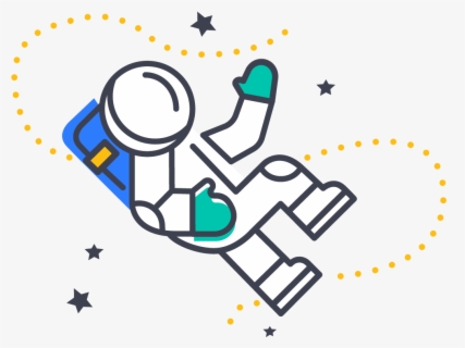 Astronaut Transparent Draw , Free Transparent Clipart - ClipartKey