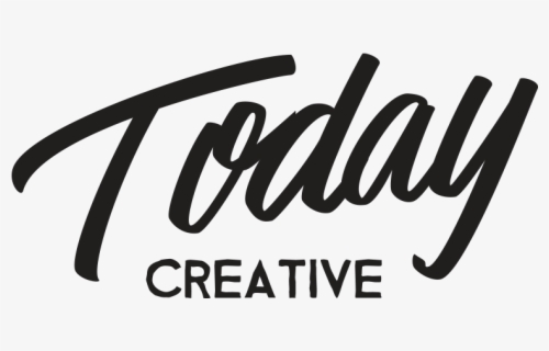 Today Logo Black - Calligraphy , Free Transparent Clipart - ClipartKey