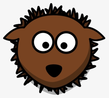 Hedgehog Head Cartoon , Free Transparent Clipart - ClipartKey