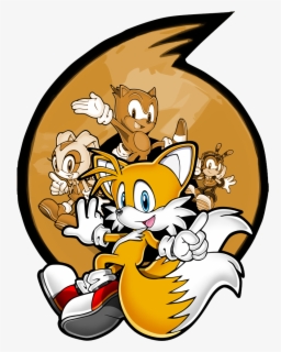 0vgicx5 - Sonic Ray And Tails , Free Transparent Clipart - ClipartKey