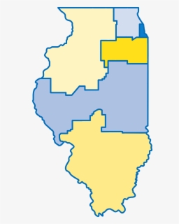 Transparent Illinois Outline Png - Illinois County Map Vector , Free ...