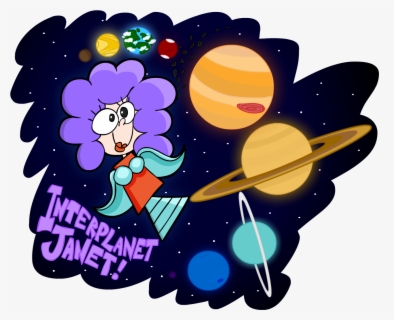 Schoolhouse Rock Interplanet Janet Clipart , Png Download - Schoolhouse ...