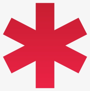 Red Star Of Life Logo , Free Transparent Clipart - ClipartKey