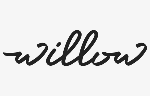 Wisps Of Willow - Calligraphy , Free Transparent Clipart - ClipartKey