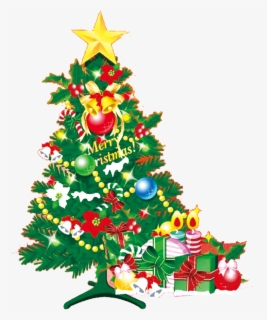 Clip Art Christmas Powerpoint Template - Christmas Tree Vector Png ...