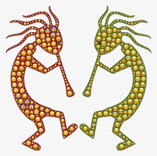 Kokopelli, Faces, Expressions, Emotions, Emoticons - Native American ...