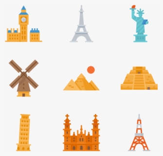 Landmarks - Icon Of Paris , Free Transparent Clipart - ClipartKey