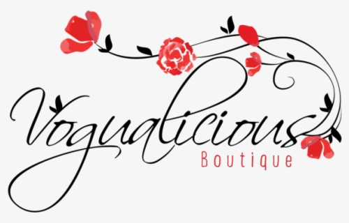 Vogualicious Boutique - Calligraphy , Free Transparent Clipart - ClipartKey
