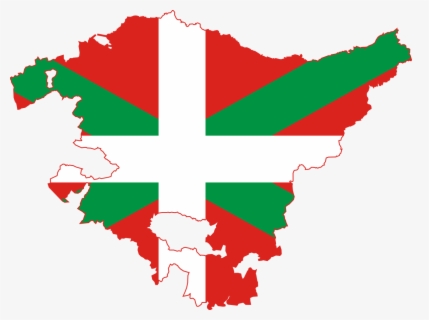 Basque Country Flag Map , Free Transparent Clipart - ClipartKey