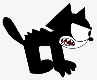 Cat Vector - Felix The Cat Ton , Free Transparent Clipart - ClipartKey