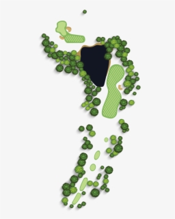 Golfer Drawing Golf Hole - Golf Shots Map , Free Transparent Clipart ...