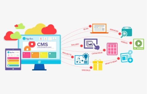 Content Management Systems Development - Cms Web , Free Transparent ...