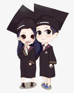 Graduation Ceremony Woman Photo Booth - Graduation Cartoon Png , Free ...