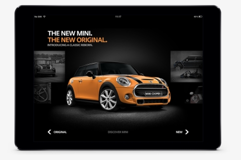 Clip Art Mini Cooper Wrapped - Mini Cooper Car 2012 , Free Transparent ...