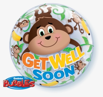 Get Well Soon Monkey , Free Transparent Clipart - ClipartKey
