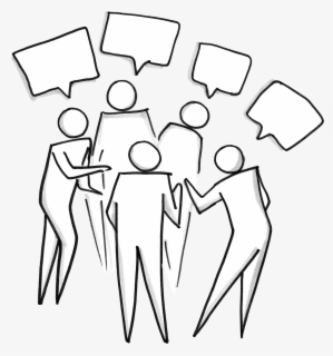 Transparent People Speaking Clipart - Clipart Talking Png , Free ...