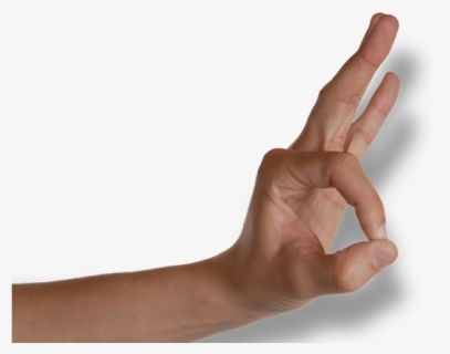 Clip Art Okay In Sign Language - Transparent Upside Down Ok Hand , Free ...
