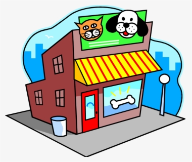 Esl Pets Conversation - Pet Store Outside Cartoon , Free Transparent ...