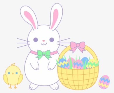 Bunnies Clipart - Clipart Best - Easter Bunny And Chicks Clipart , Free ...