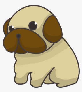 Cute Kawaii Pug Chibi Food Pizzafreetoedit - Puglie Pizza , Free ...