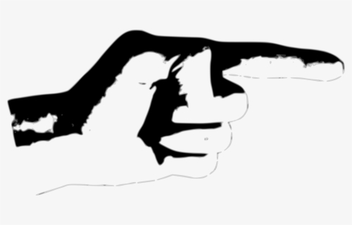 Pointing Finger - Monty Python Pointing Hand , Free Transparent Clipart ...