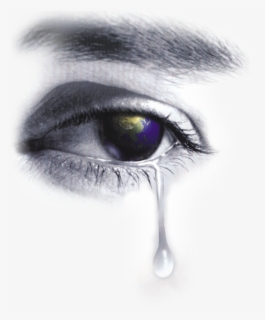 Transparent Eye Black Png - Tears Eyes Without Background , Free ...