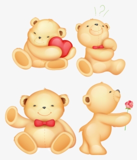 Free Cute Teddy Bear Clip Art with No Background - ClipartKey