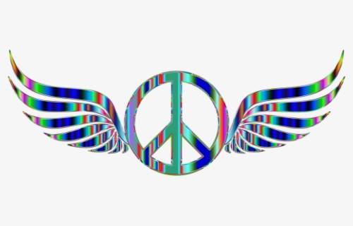 Peace Sign Clipart Purple - Peace Symbol Png Transparent , Free ...