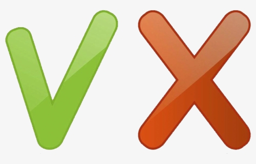 Check And X Png - Green Check Red X Png , Free Transparent Clipart ...