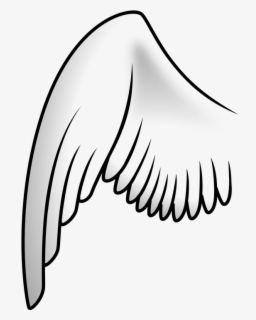 Angel Wings Clipart Traceable - Angel Wings Outline Png , Free ...