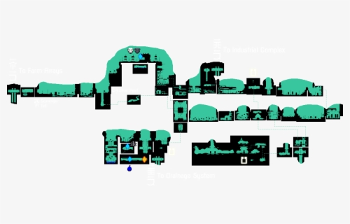 Rain World Outskirts Map - Rain World Shaded Citadel Map , Free ...