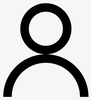Symbol,clip And White,line Art - Gender Neutral Person Icon , Free ...
