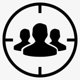 Target Svg Silhouette - Target Market Clipart , Free Transparent ...