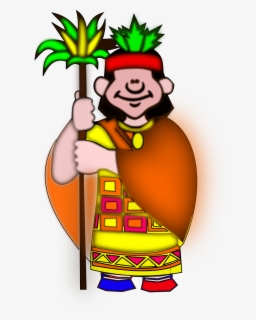 Aztec Maya Inca Indian Png Image - Cartoon Inca , Free Transparent ...