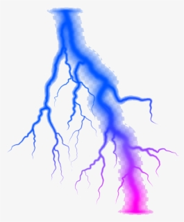 Clip Art Lightning Overlay - Lightning Strike No Background , Free ...