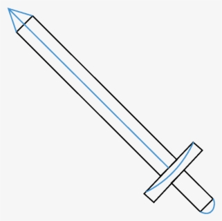 How To Draw Sword - Easy Drawing Of A Sword , Free Transparent Clipart ...